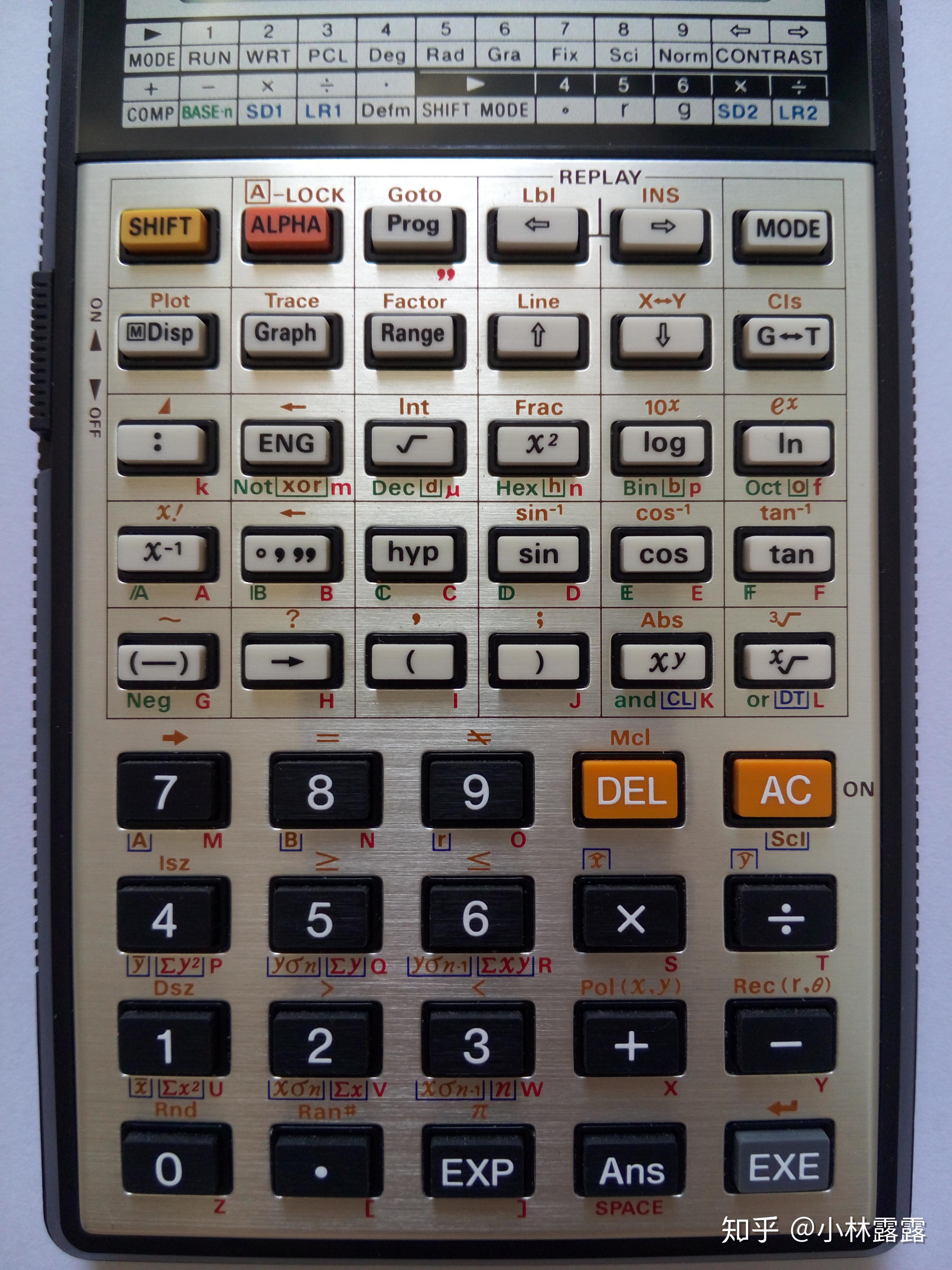 世界首款图形计算器——卡西欧 fx-7000G - 知乎