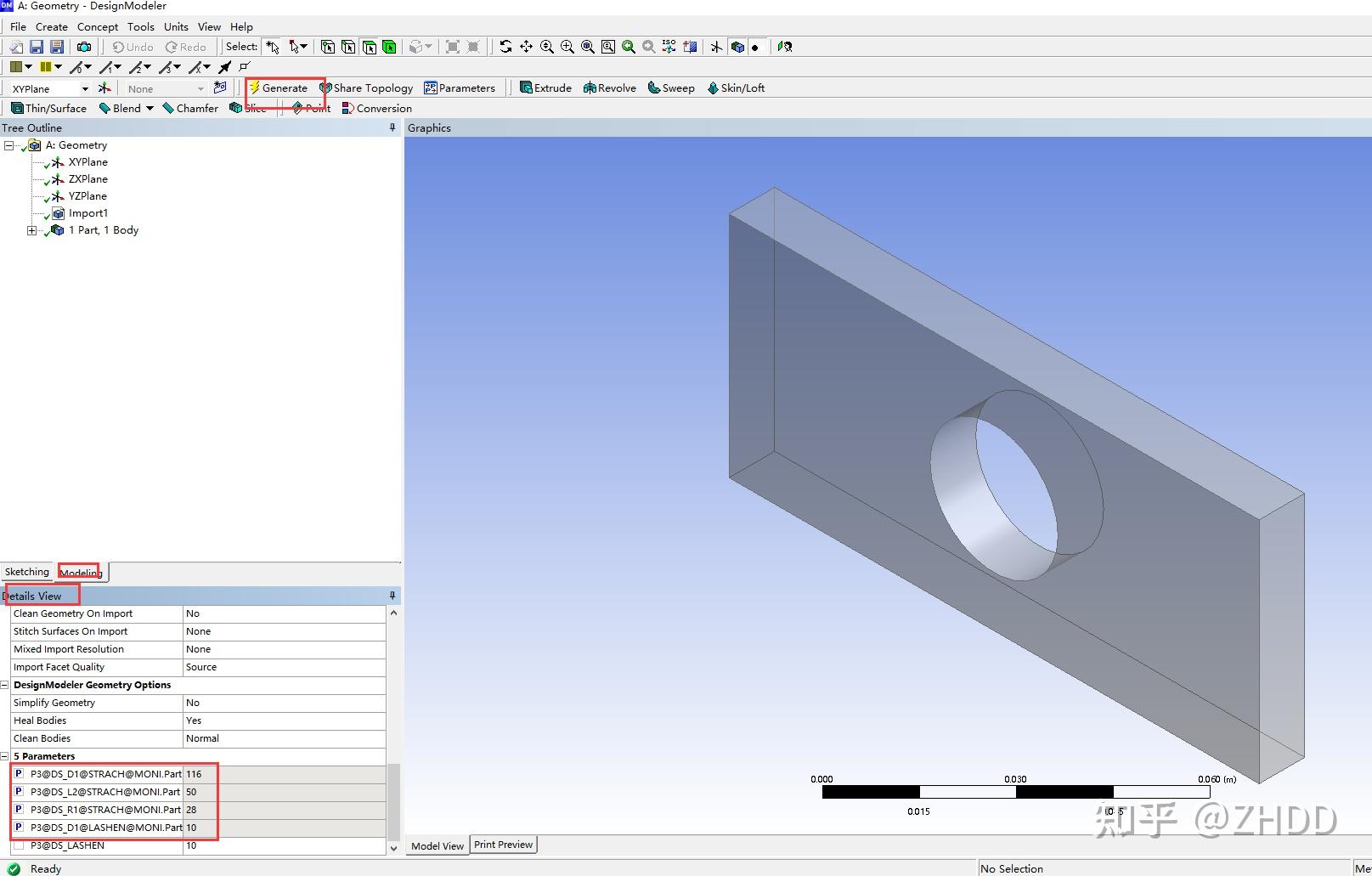 SolidWorks参数化建模与Ansys联立 - 知乎