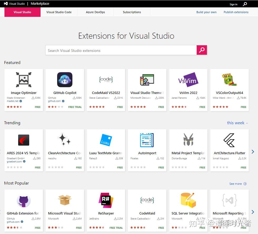 10款Visual Studio实用插件 - 知乎