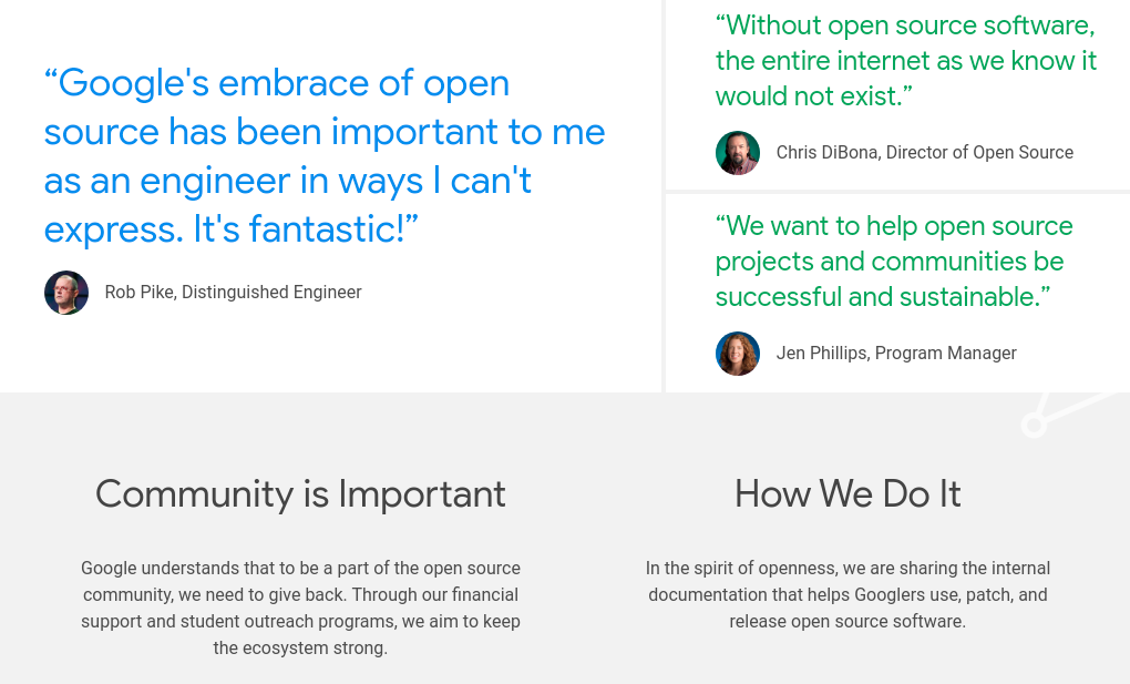 酷站推荐 - opensource.google - Google Open Source