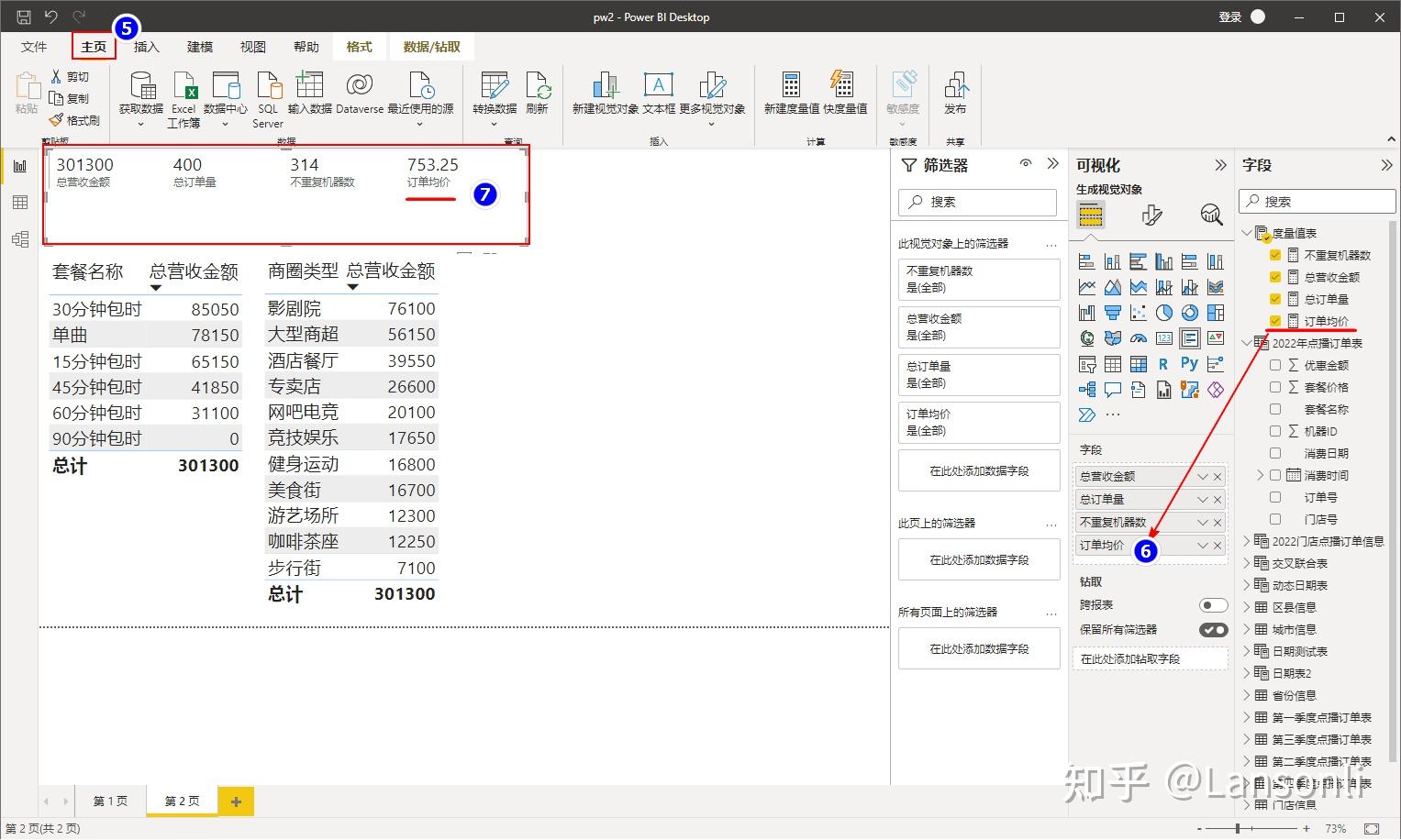 大数据分析工具Power BI（七）：DAX使用场景及常用函数 - 知乎