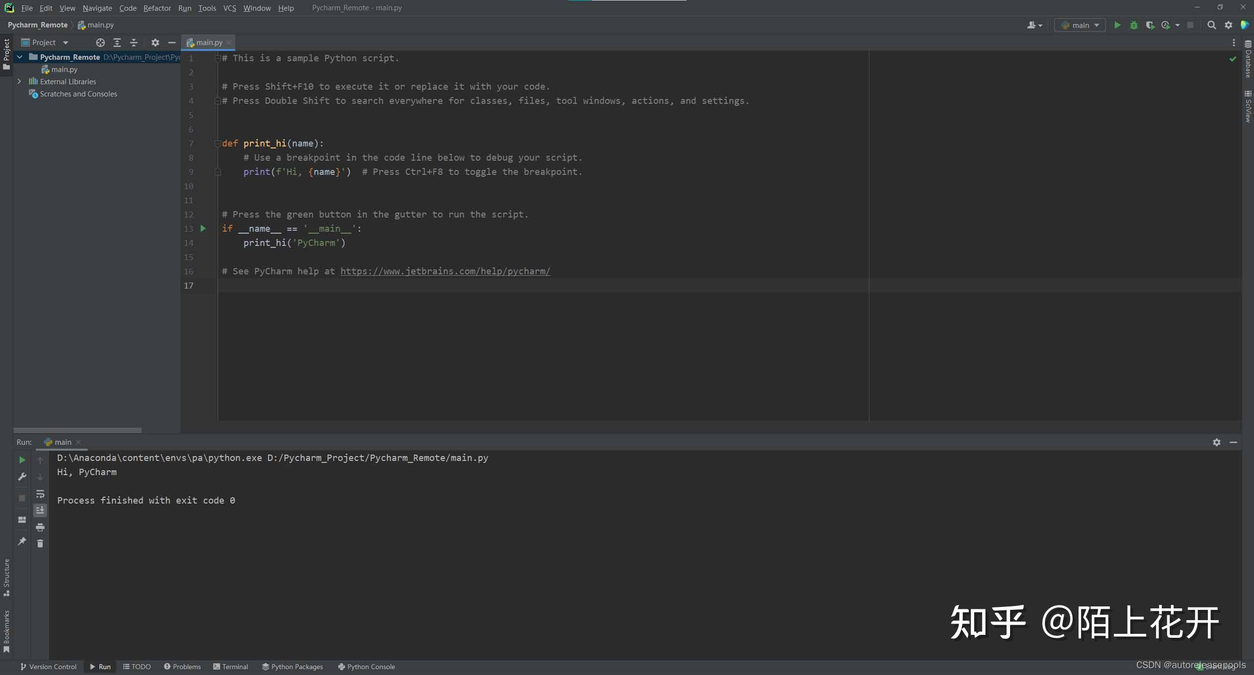 Pycharm中SSH、SFTP连接远程服务器编辑调试实例 - 知乎