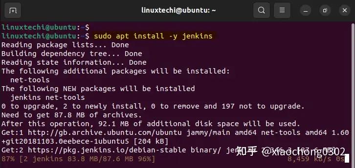 Ubuntu 22.04 / 20.04 上安装 Jenkins - 知乎