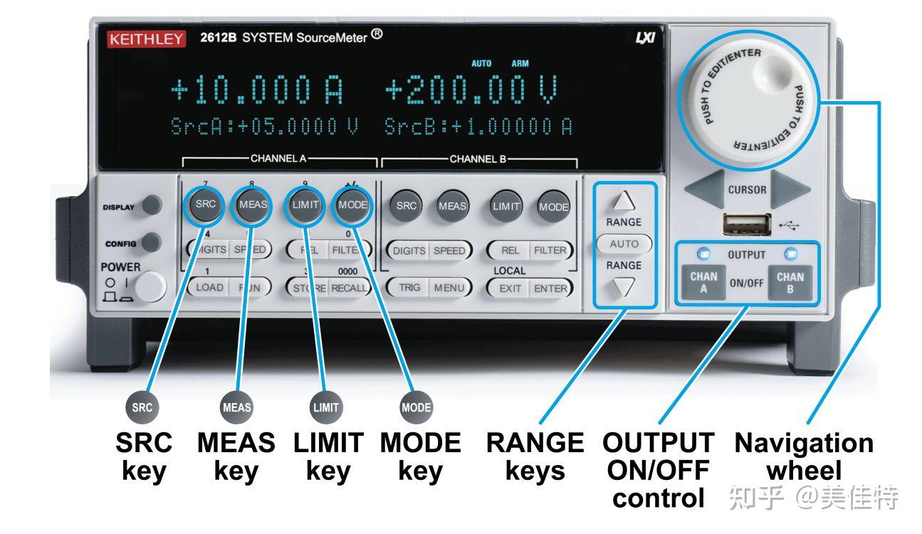 keithley 2612a：一款高性能的双通道系统数字源表 - 知乎