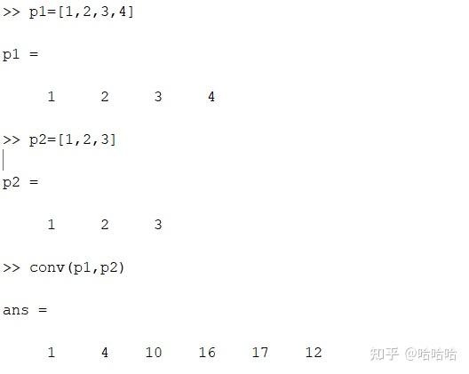 matlab向量与多项式 - 知乎