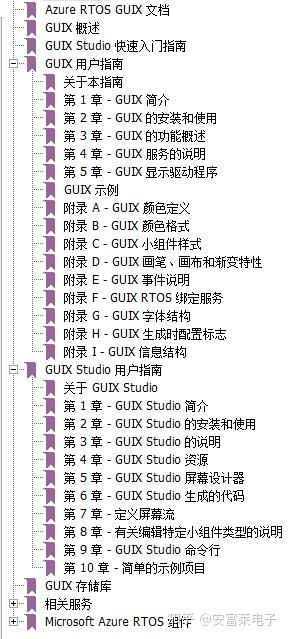 【微软出品】ThreadX内核，GUIX，FileX，NetXDUO，USBX的中文版PDF手册全部上线，附文档下载 - 知乎