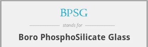 104|CVD中的PSG,BPSG,FSG分别是什么？ - 知乎