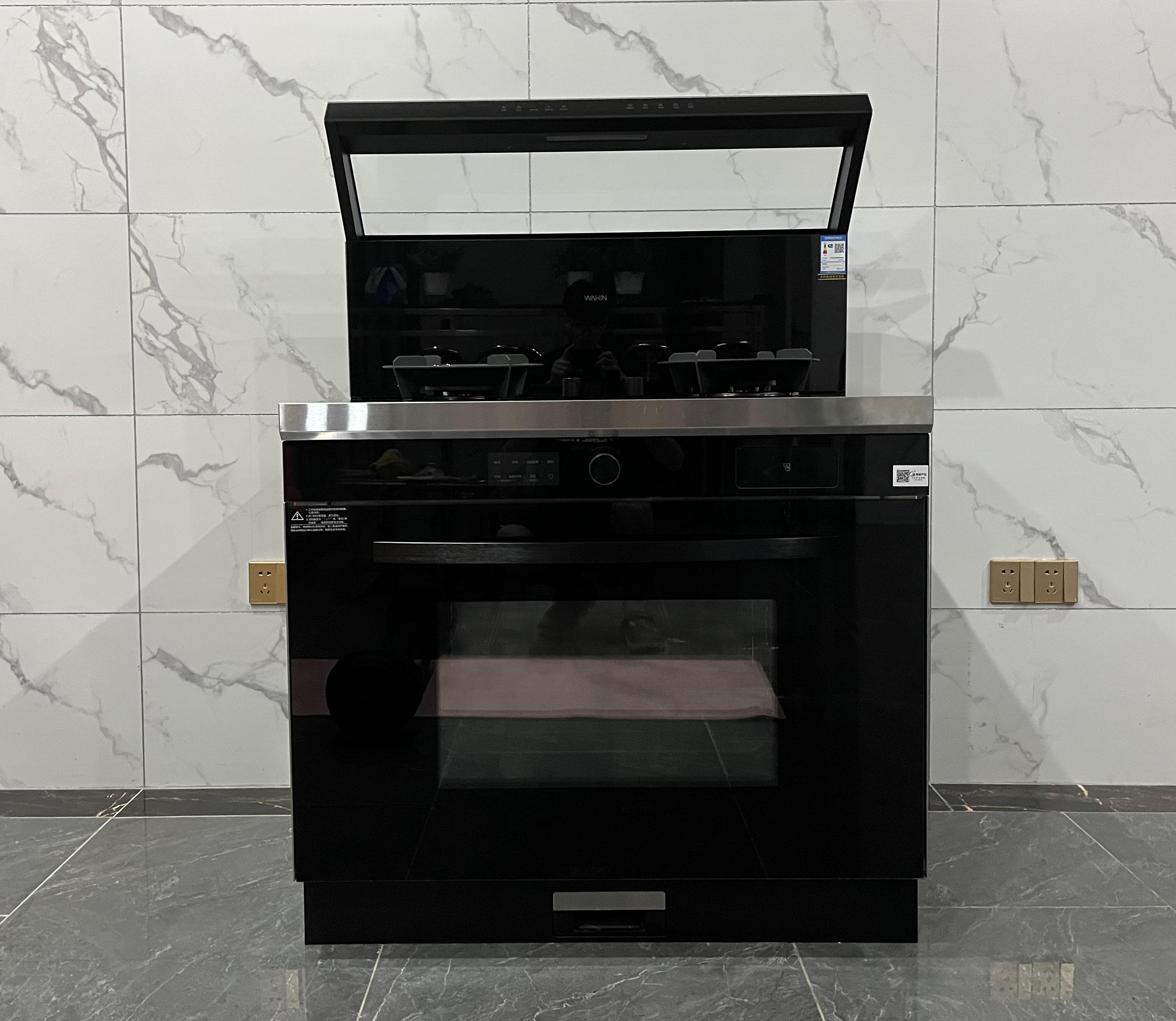 【拆机测评】集成灶也能玩出新花样？华凌WX9S小透明集成灶多角度拆机测评，为你揭秘集成灶的那些小细节