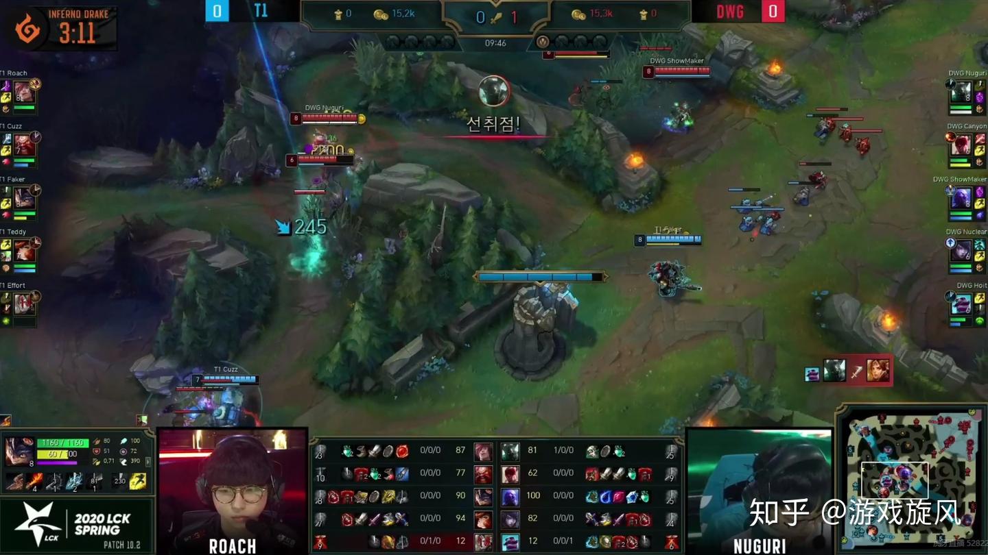 LOL：LCK揭幕战canyon盲僧回旋踢秀，DWG先下一城！ - 知乎