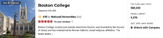 选校参考 | 波士顿学院 Boston College - 知乎