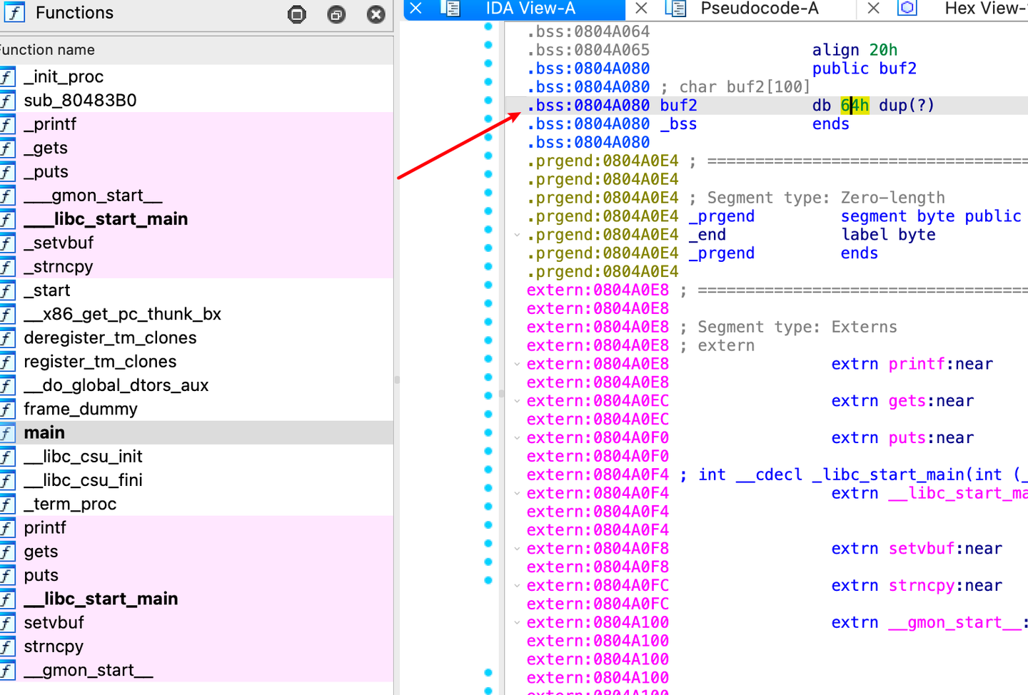 x86下的 ret2shellcode 缓冲区溢出入门 - 知乎