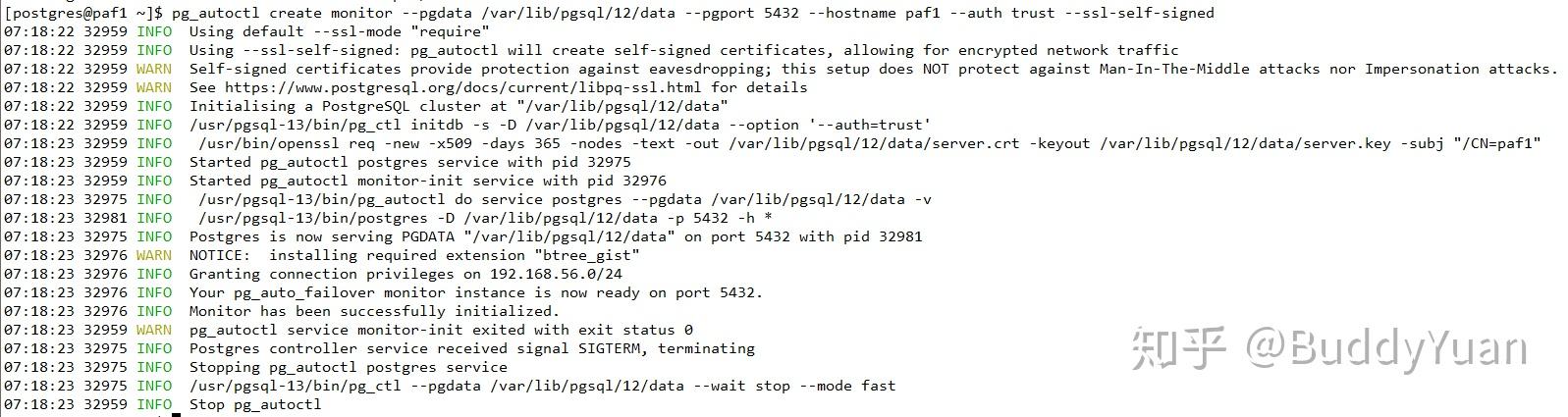 倾情打造PostgreSQL高可用系列（一）：pg_auto_failover搭建 - 知乎
