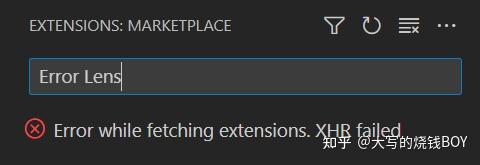 VSCode报错"XHR Failed" - 知乎