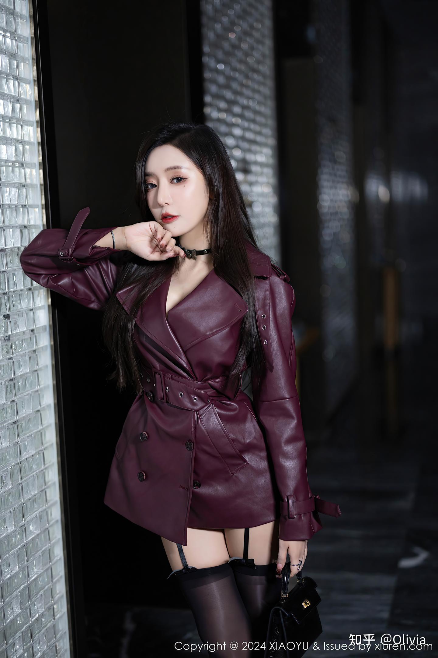 XiaoYu Vol.1177 王馨瑶酒红皮衣黑丝大长腿诱惑写真 [84P] - 知乎