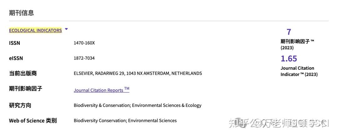 环境科学//中科院2区Top//因子7//编号H205 - 知乎