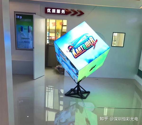 创意LED显示屏之LED魔方屏的特点 - 知乎