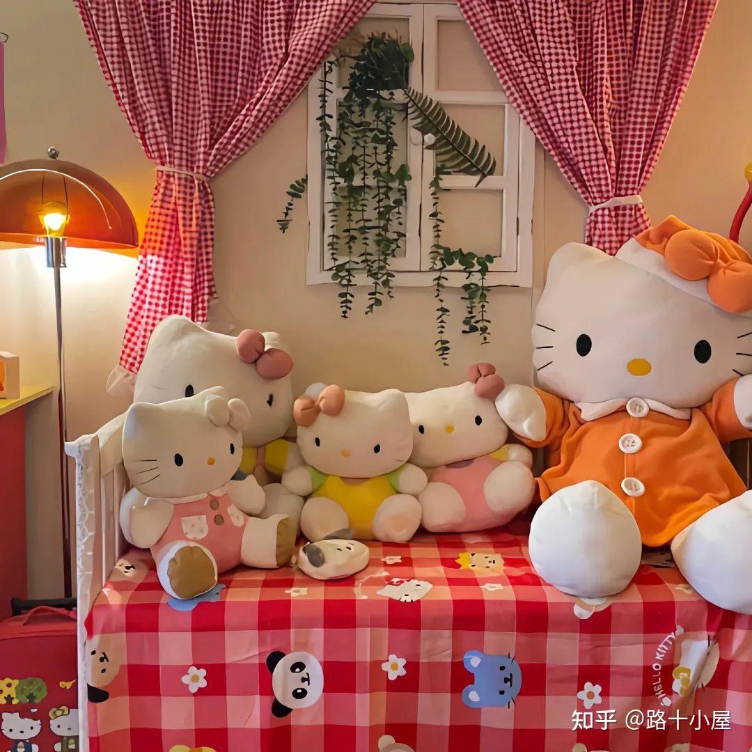超可爱的hellokitty凯蒂𝙒𝙚𝘾𝙝𝙖𝙩 背景图 知乎
