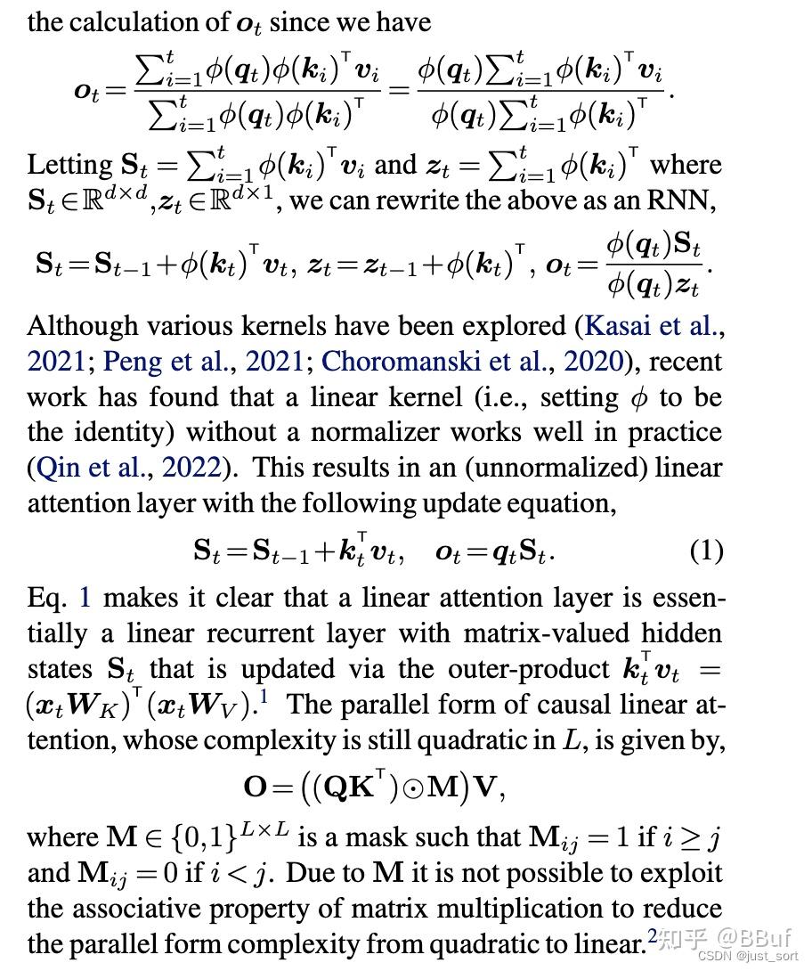 flash-linear-attention中的Chunkwise并行算法的理解 - 知乎