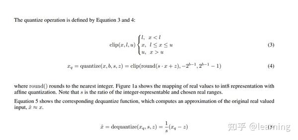 模型量化（int8）知识梳理 - 知乎