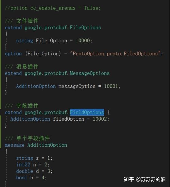 protobuf 插件（option）使用 - 知乎