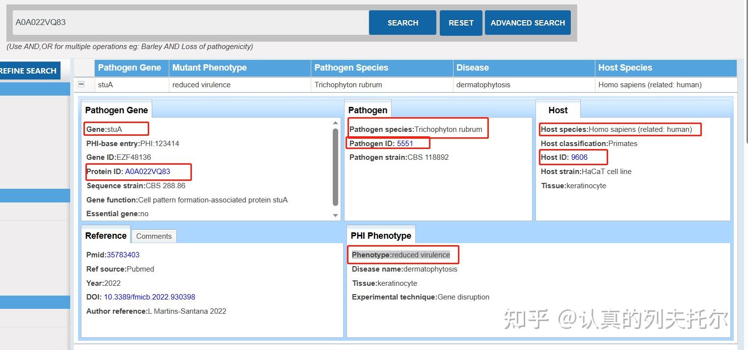 生信笔记：蛋白质序列 PHI注释 - 知乎