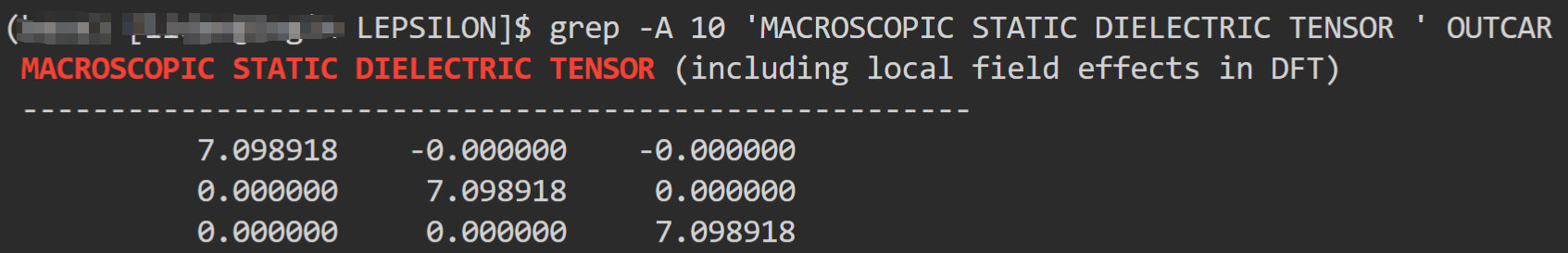 VASP从入门到入土：介电专项训练(一) - 知乎