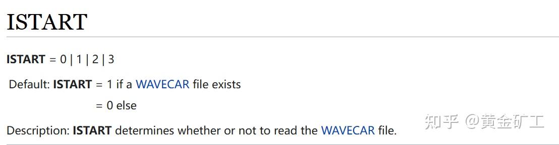 INCAR参数设置：数据输入与输出 - 知乎