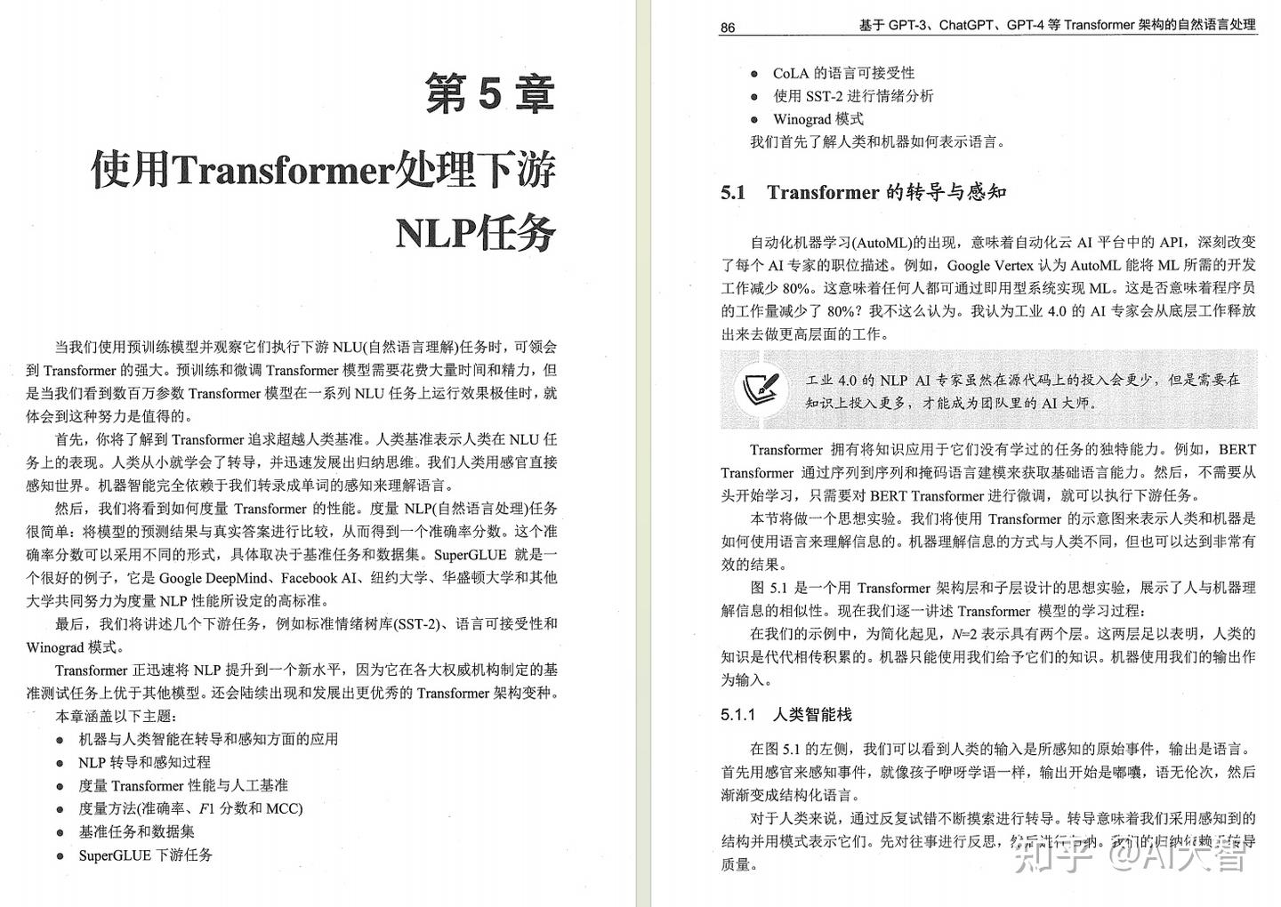 内行人都在学的大模型黑书，《基于GPT-3、ChatGPT、GPT-4等Transformer架构的自然语言处理》（附PDF） - 知乎