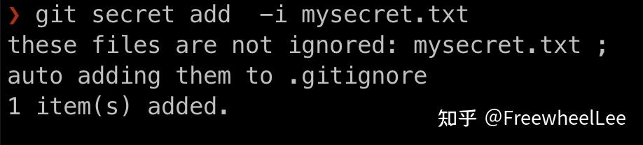 如何管理git项目中的密码等机密文件 -- Git-Secret - 知乎