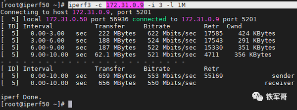 iperf3命令简介 - 知乎