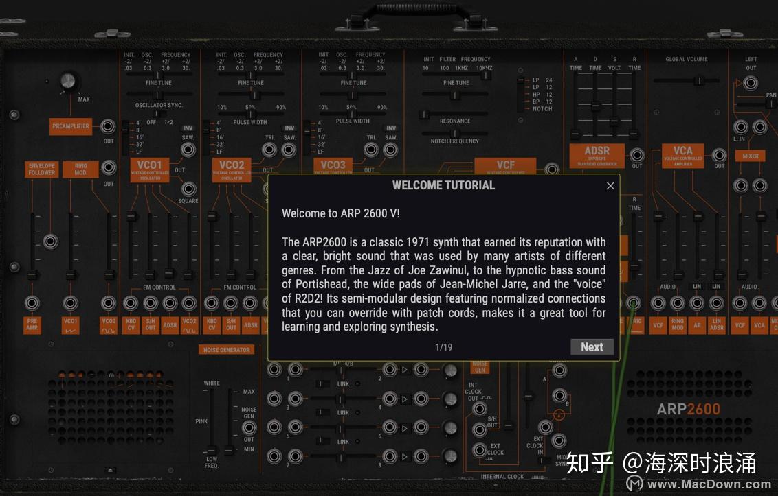 Arturia ARP 2600 V3音响模拟合成工具 - 知乎