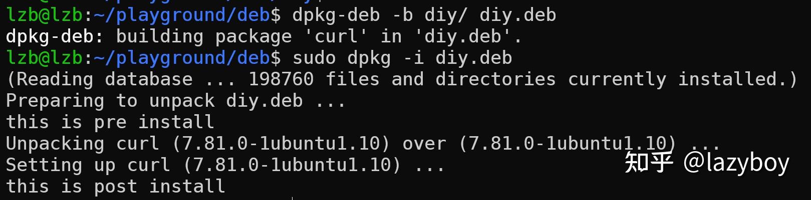Debian Package *.deb的打包构建 - 知乎