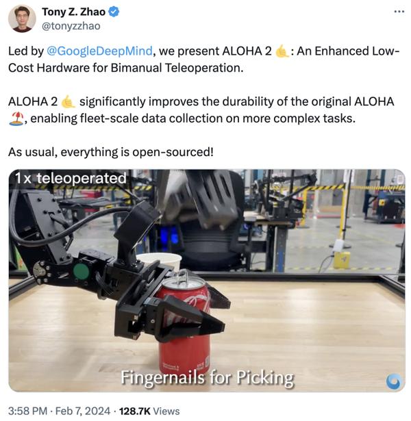 对话斯坦福Mobile ALOHA机器人团队赵子豪：惊艳和不完美都只是开始 - 知乎