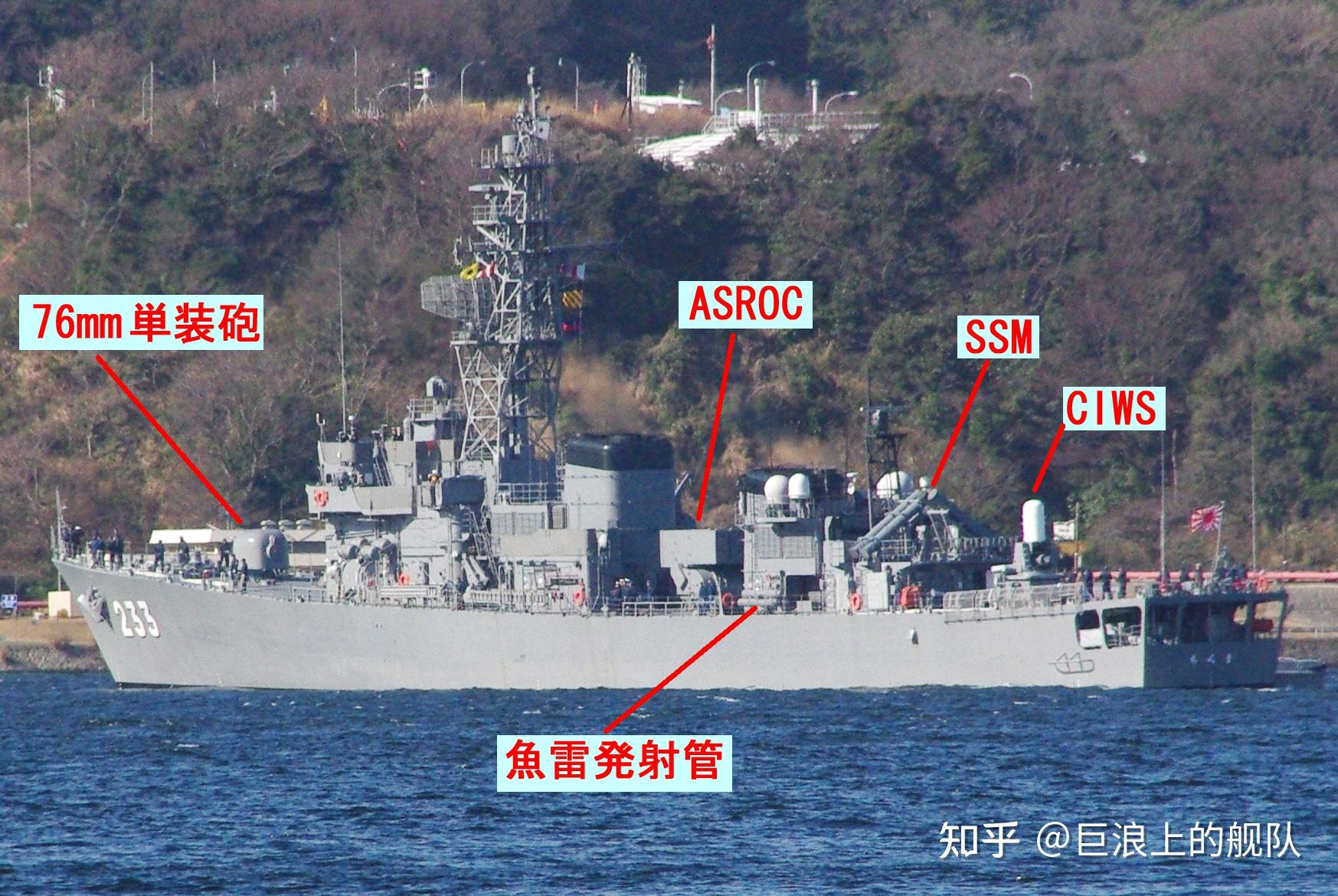 日本海自 Abukuma阿武隈级 护卫舰 - 知乎