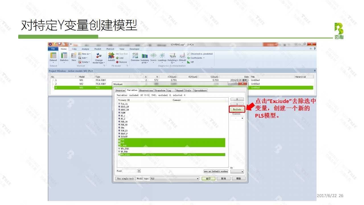 SIMCA14.1操作教程—回归分析案例 - 知乎
