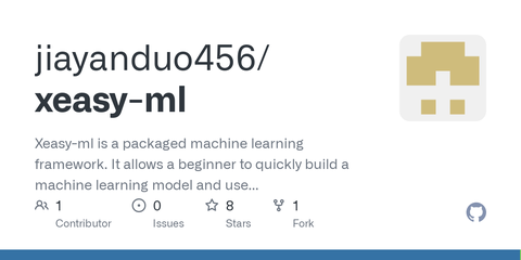 机器学习框架 xeasy-ml - 知乎