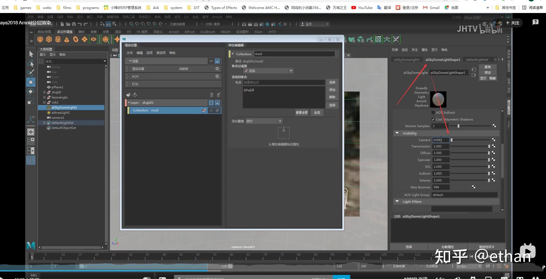 Maya Arnold AOV分层渲染【学习笔记 】 - 知乎