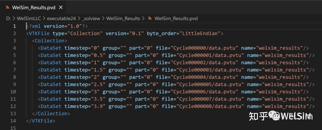 ParaView数据文件(pvd)的格式与读写 - 知乎