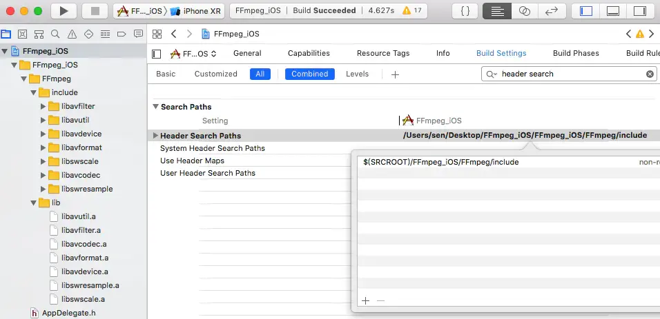iOS开发 - 超详细集成 FFmpeg 步骤 - 知乎