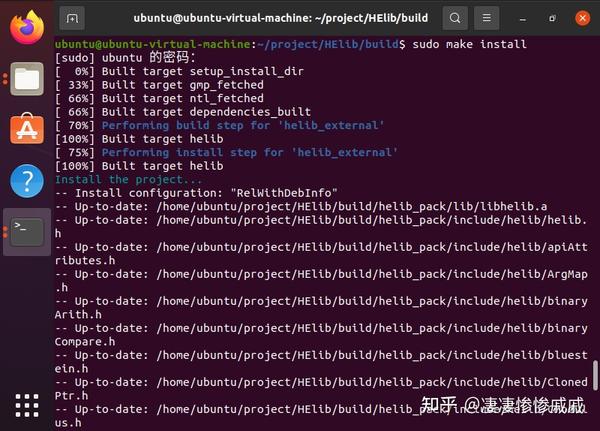 Ubuntu 安装 HElib 库 - 知乎