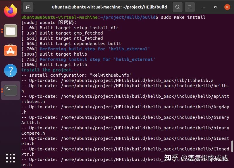 Ubuntu 安装 HElib 库 - 知乎