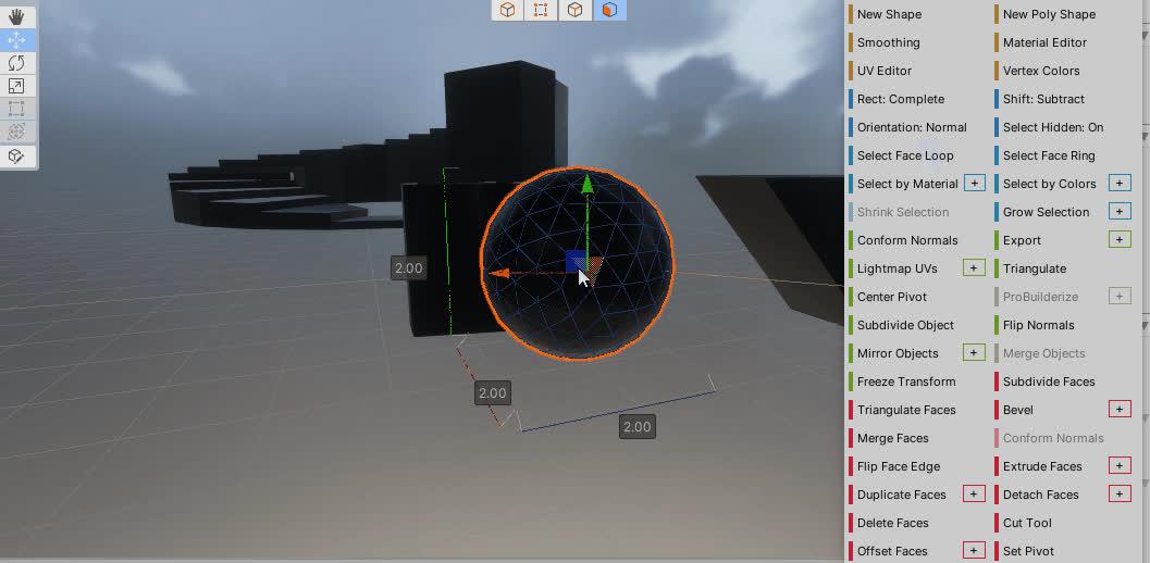 Unity建模工具ProBuilder，可提引擎内实现白盒关卡（文末附带FBX Exporter导出FBX方式） - 知乎