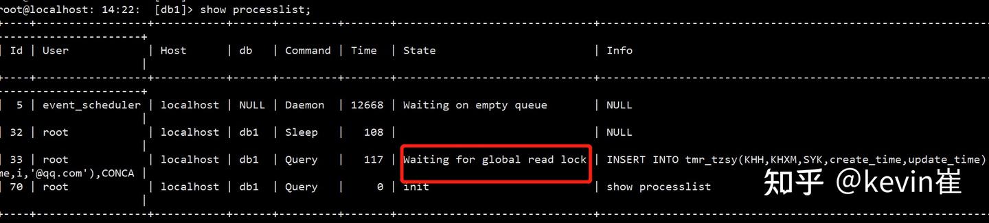 MySQL 全局读锁FLUSH TABLES WITH READ LOCK - 知乎