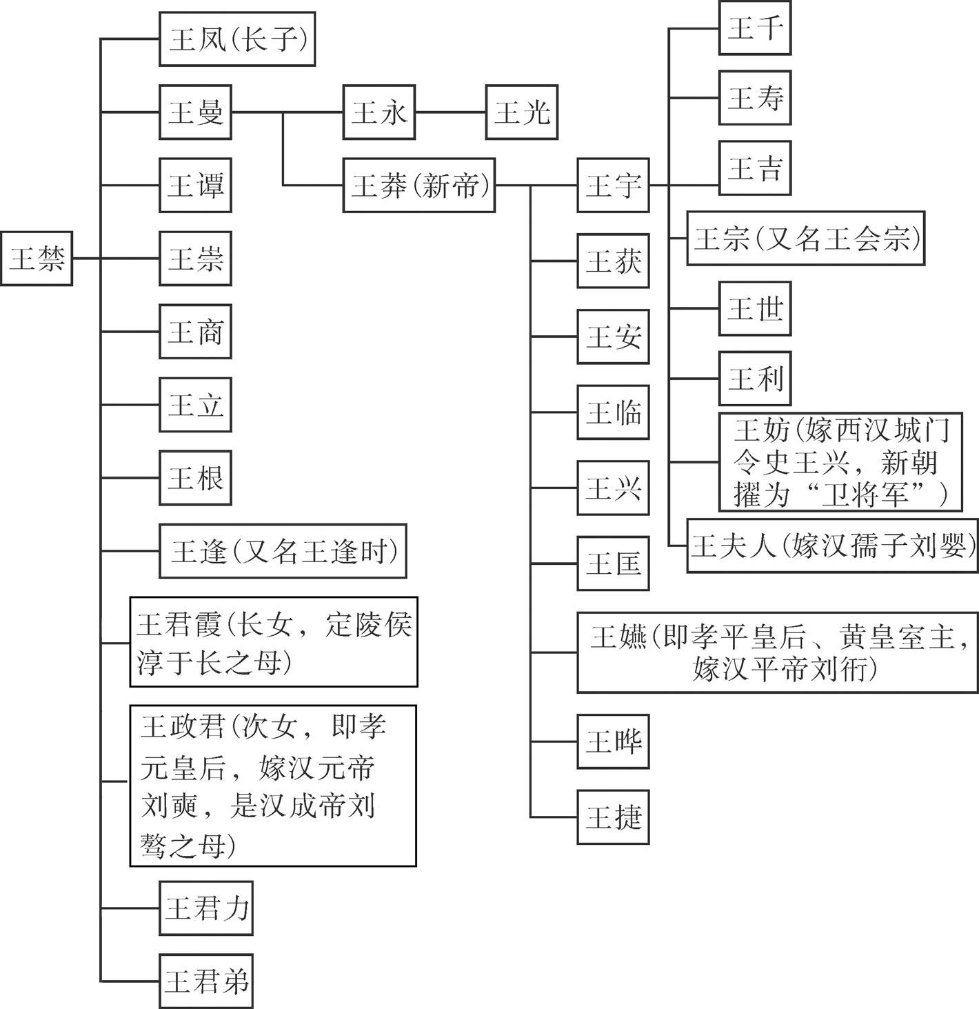 王莽家族世系-知乎结局全文后续