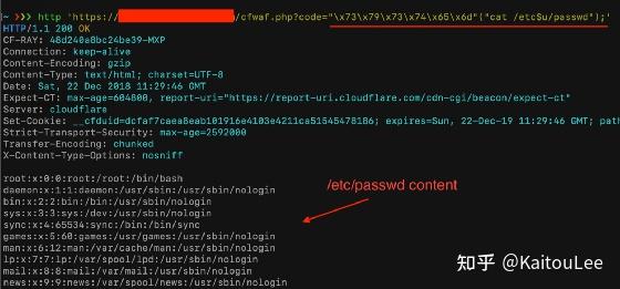 利用 PHP 特性绕 WAF 测试 - 知乎