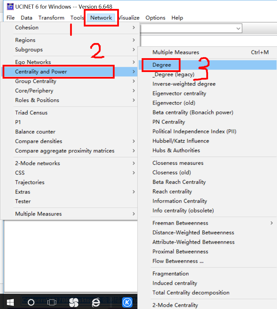 ucinet数据可视化实操--基础操作 - 知乎