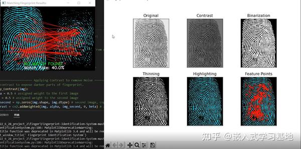 毕业设计opencv 图像识别 指纹识别 - python - 知乎