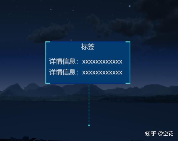 在three Js中使用html2canvas绘制引线标签（vue） 知乎