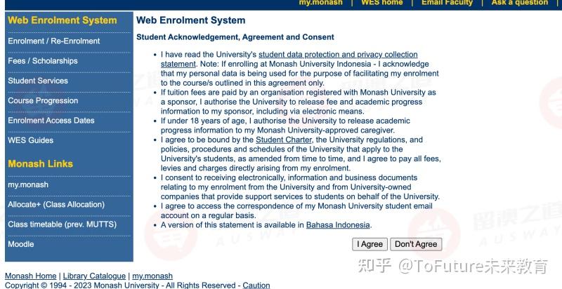 Monash蒙纳士莫纳什新生如何注册？如何选课？一文解答新生的疑惑！ - 知乎