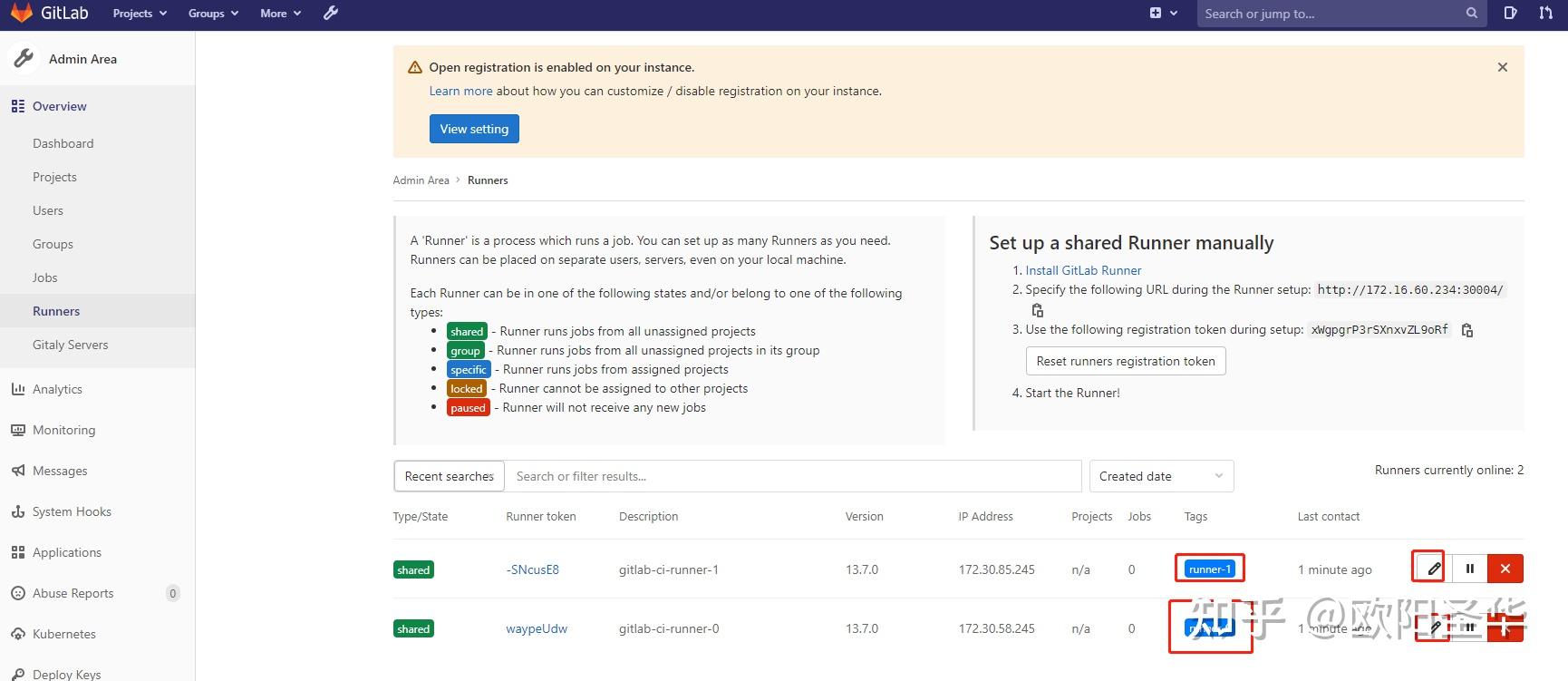 K8S容器环境下GitLab-CI和GItLab Runner 部署记录 - 知乎